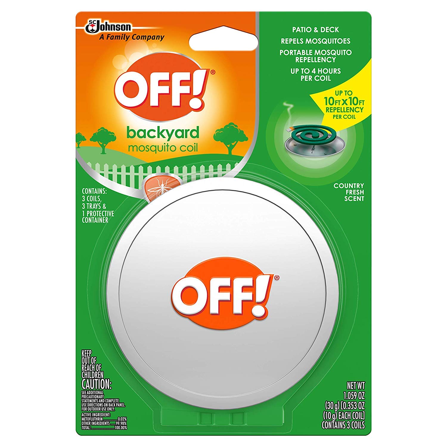 OFF! Patio and Deck Coil Tin