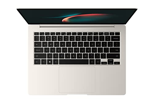 SAMSUNG 14” Galaxy Book3 Pro Laptop Computer, 13th Gen Intel Core i7-1360P Processor / 16GB / 512GB, 3K AMOLED Screen, 120hz, Fingerprint Reader, FHD Webcam, 2023 Model, NP940XFG-KA2US, Beige