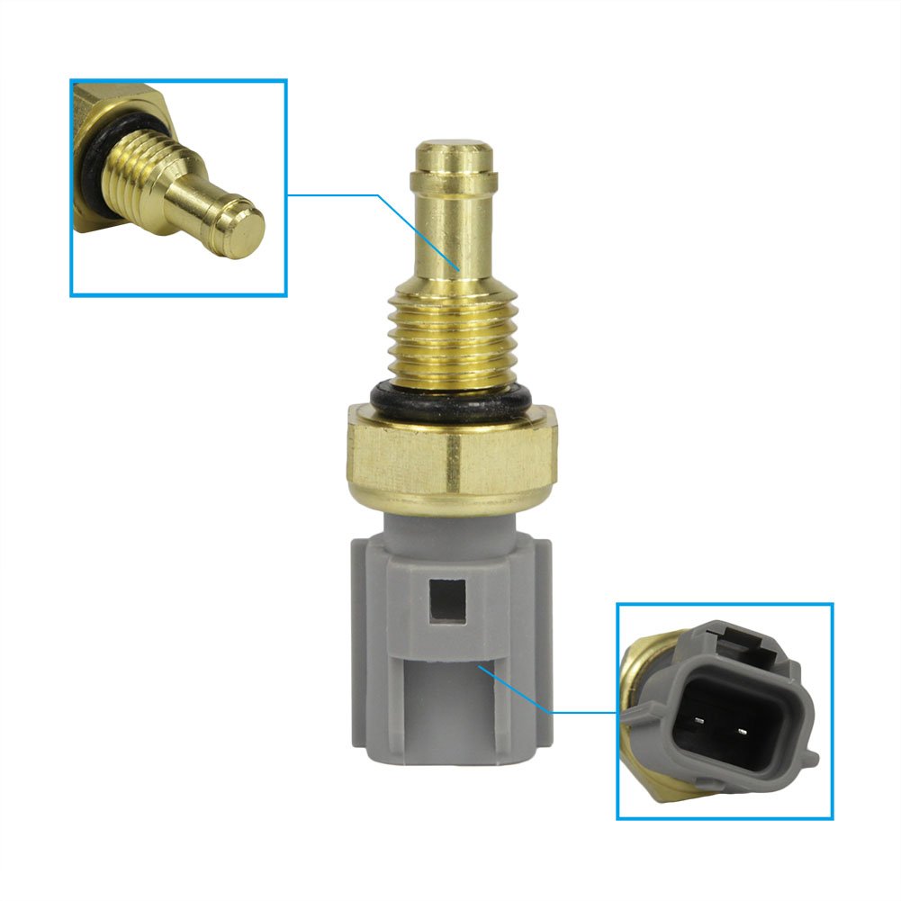 Coolant Temperature Sensor 978F12A648AA 4537712 5072891 Compatible with Ford Contour Escort Coupe Explorer Ranger Fusion Mazda MX-6 CX-7 CX-9 MX-5 Mercury Cougar Milan Mountaineer Mystique