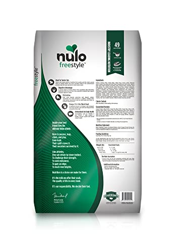 Nulo Freestyle Senior Dry Cat Food, Premium Natural Grain-Free Cat Kibble with Antioxidants for Immune Support and High Animal-Based Protein, 14 Pound (Pack of 1)