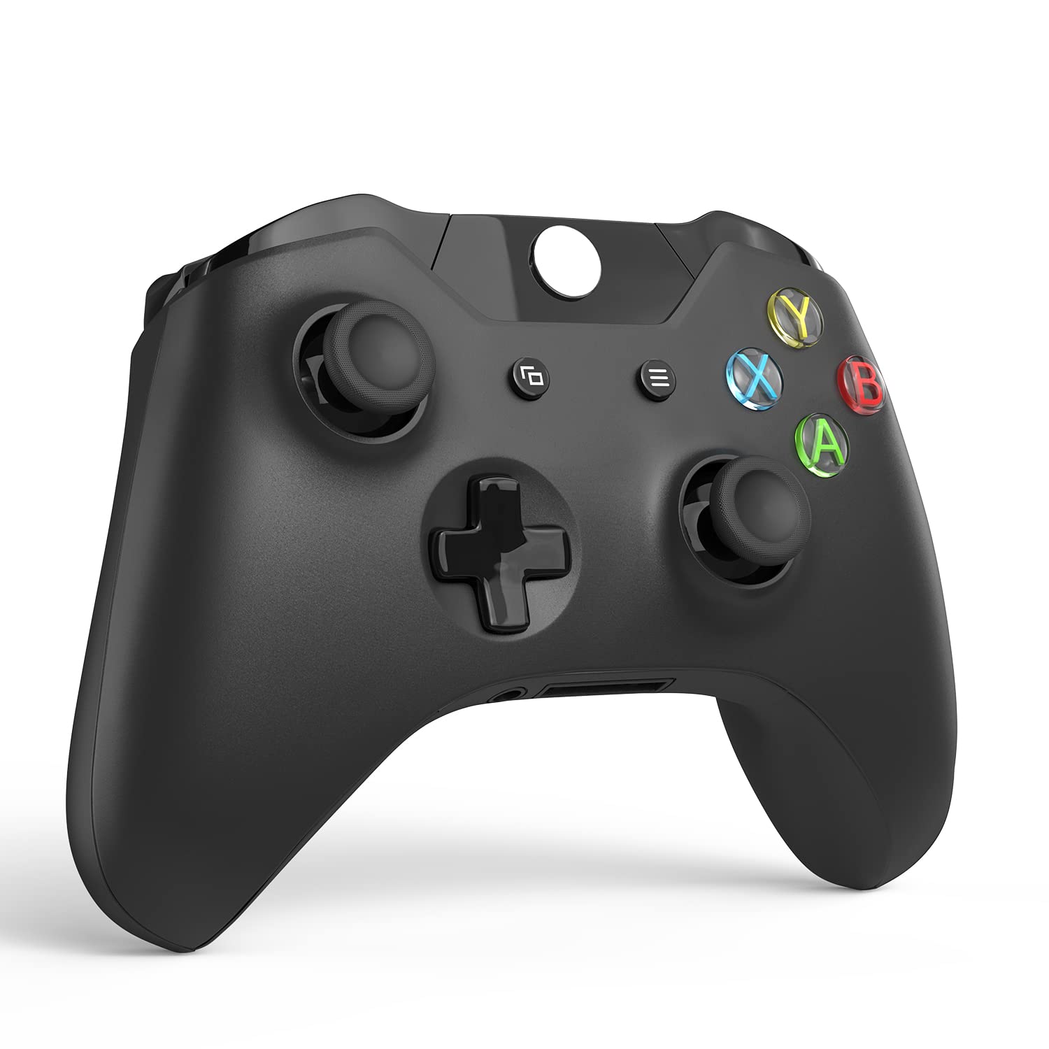 fuxinya Wireless Controller PC Game Controller Compatible With Xbox Series X/S/Xbox One/Xbox One S/One X/Windows 7/8/10/11(Black)