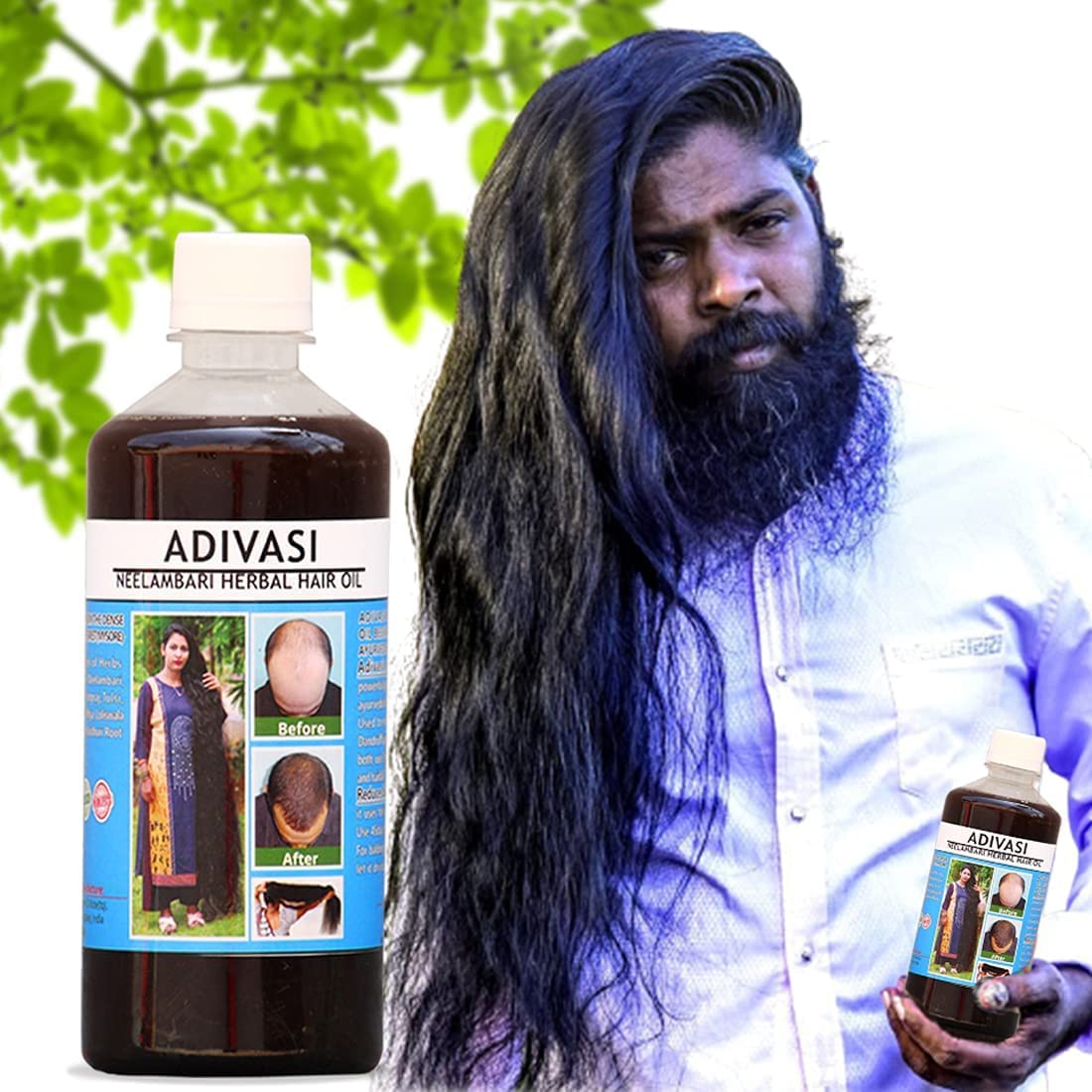 Honoly Herbal Hair Oil - made by Pure Adivasi Ayurvedic Herbs