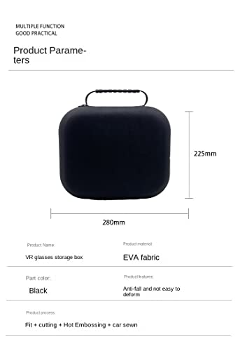 Hard Carrying Case for Meta Quest 2/pico 4,Portable Protection Case for Travel and Home Storage
