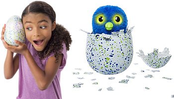 Spin Master Hatchimal Draggle, Blue/green