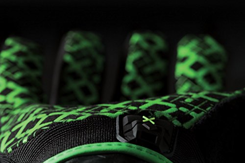 Ironclad mens Work Gloves EXO GRIP BLACK , Black & Green, Large Pack of 1 US