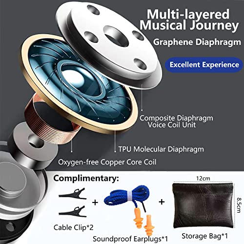 KNTARU Earplugs Earphones ,EarPlug Headphones for Work,Slack Off,Noise Suppression,Hearing Protection,Study,Sleep,Travel,Fitness,Construction site,Production line,Noisy Places