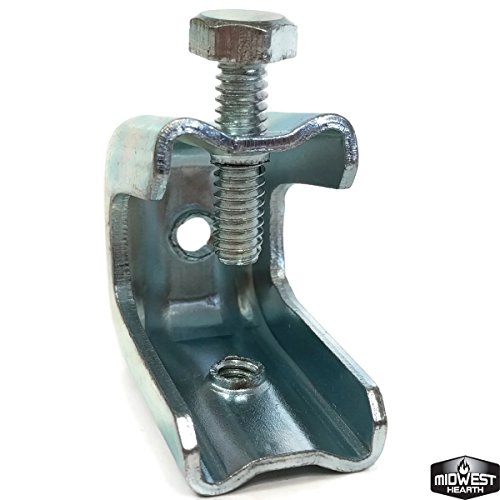 Midwest Hearth Fireplace Damper Clamp | Flue Stop Clamp for Gas Logs