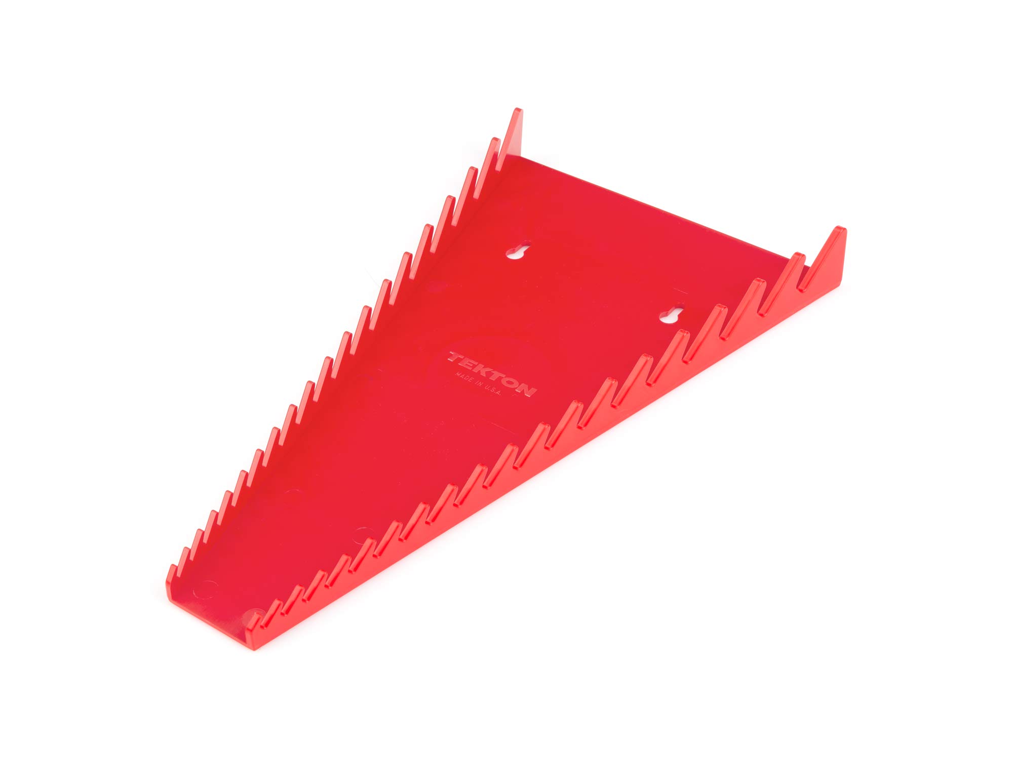 TEKTON 19-Tool Combination Wrench Organizer Rack (Red) | ORG29219 | Made in USA