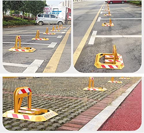 KOAIUS Parking Post, Parking Barrier, for Parking Lot Parking Space Lock,Car Ground Lock, Parking Space Lock, Parking Pile Parking Space Lock Parking