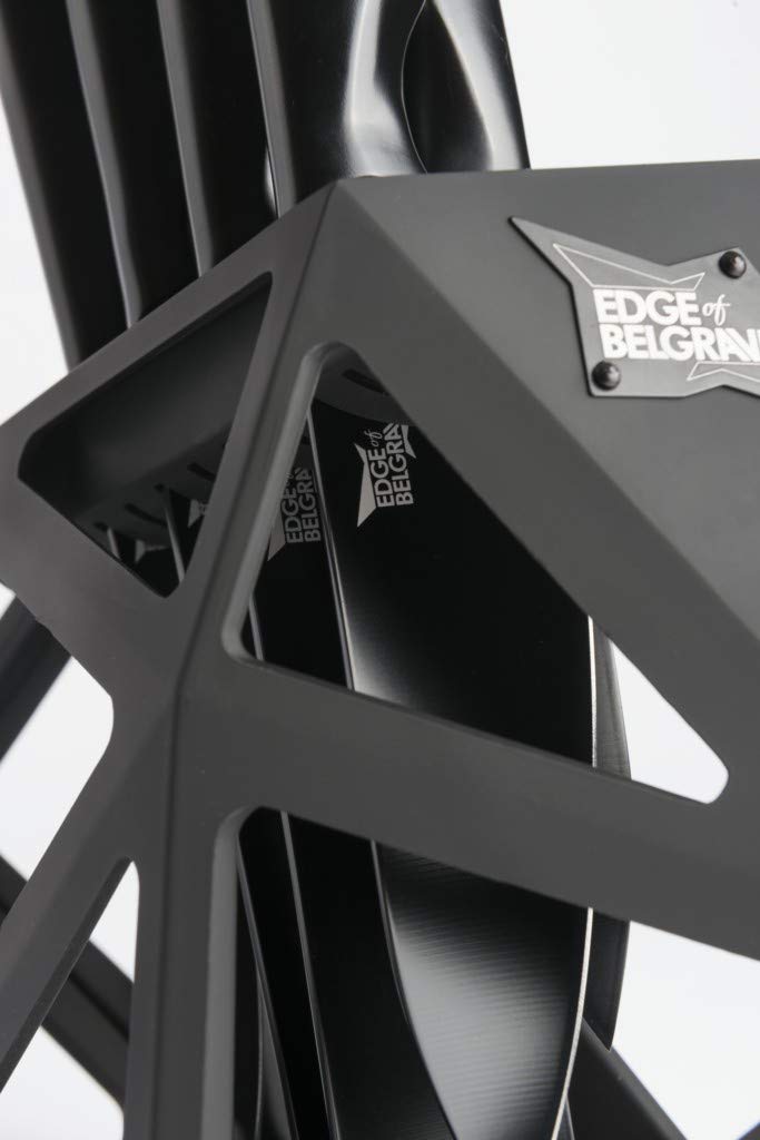 Edge of Belgravia BLACK DIAMOND Kitchen Knife Block Holder | Knives not included - match knives only