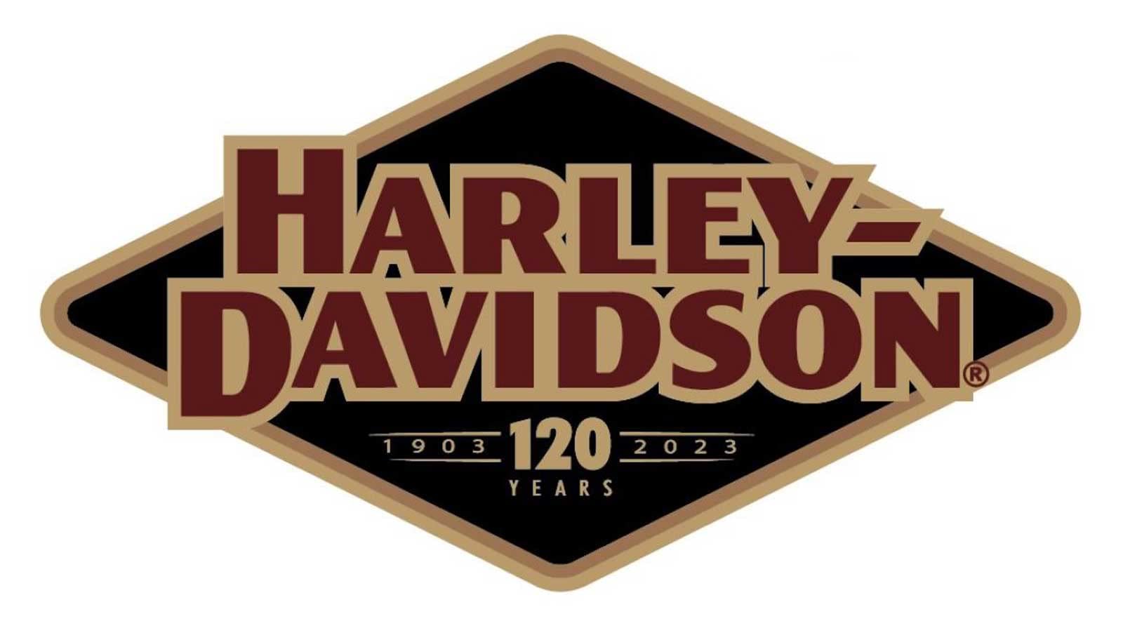 Harley-Davidson Baby Boys' 120th Anniversary Newborn Bodysuit - Black (6M)