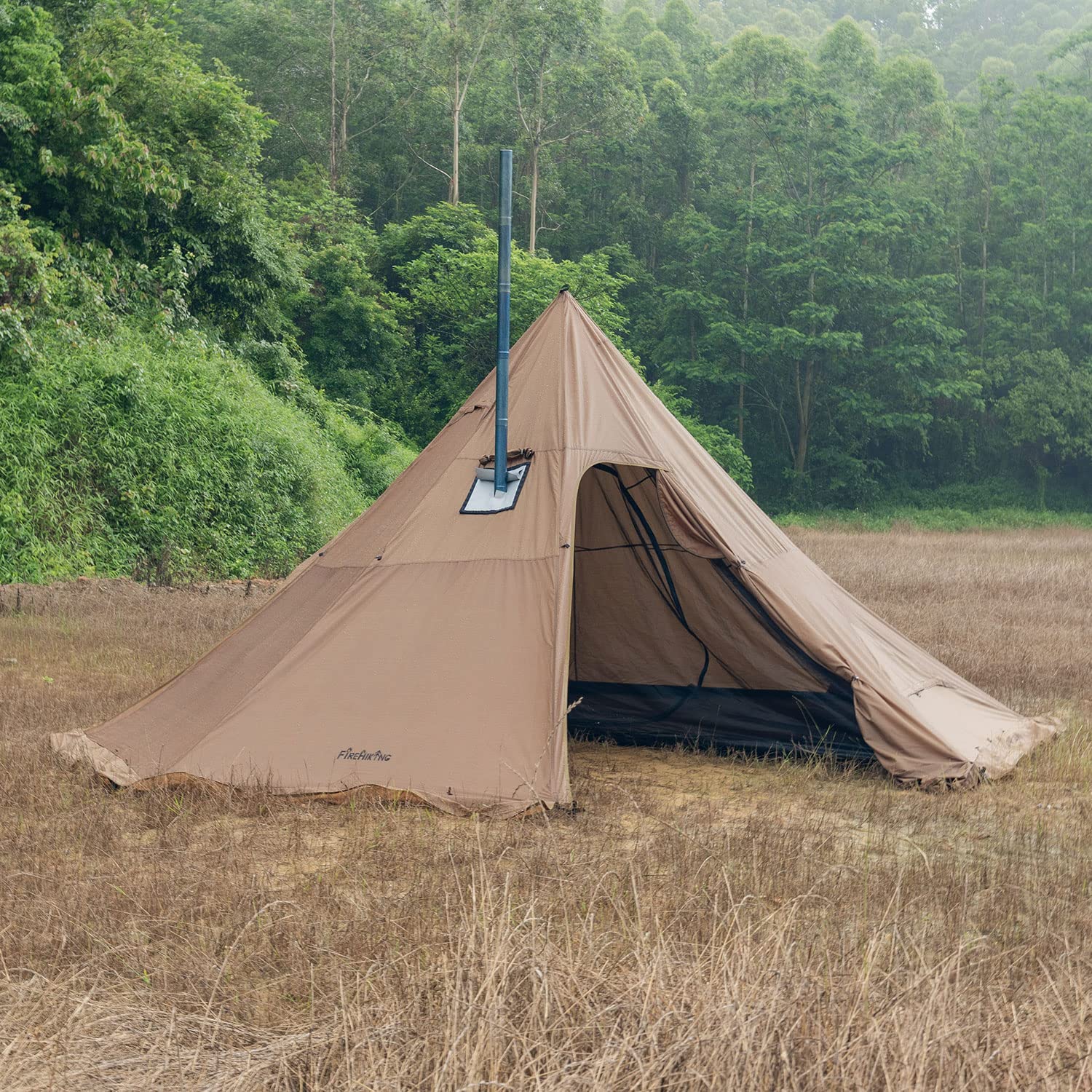 FIREHIKING Camping Half Inner Tent Suitable for Large Hot Tent (4-8 Person, Mesh)
