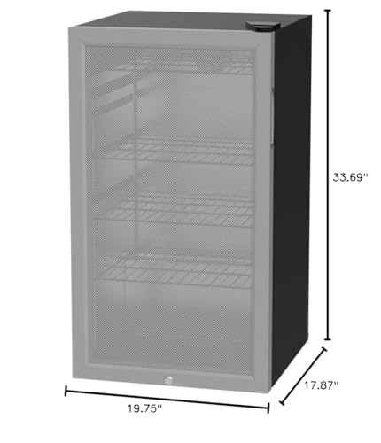 Danby 120 Can Beverage Center, Stainless Steel DBC120BLS