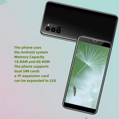 Unlocked Cell Phone,Y99 Android Smartphone, 5.75-inch IPS Full-Screen,Dual SIM Card,1GB RAM 8GB ROM,Only Supports Dual SIM Card Frequency Band of 3GWCDMA :850/2100MHZ(Blue)