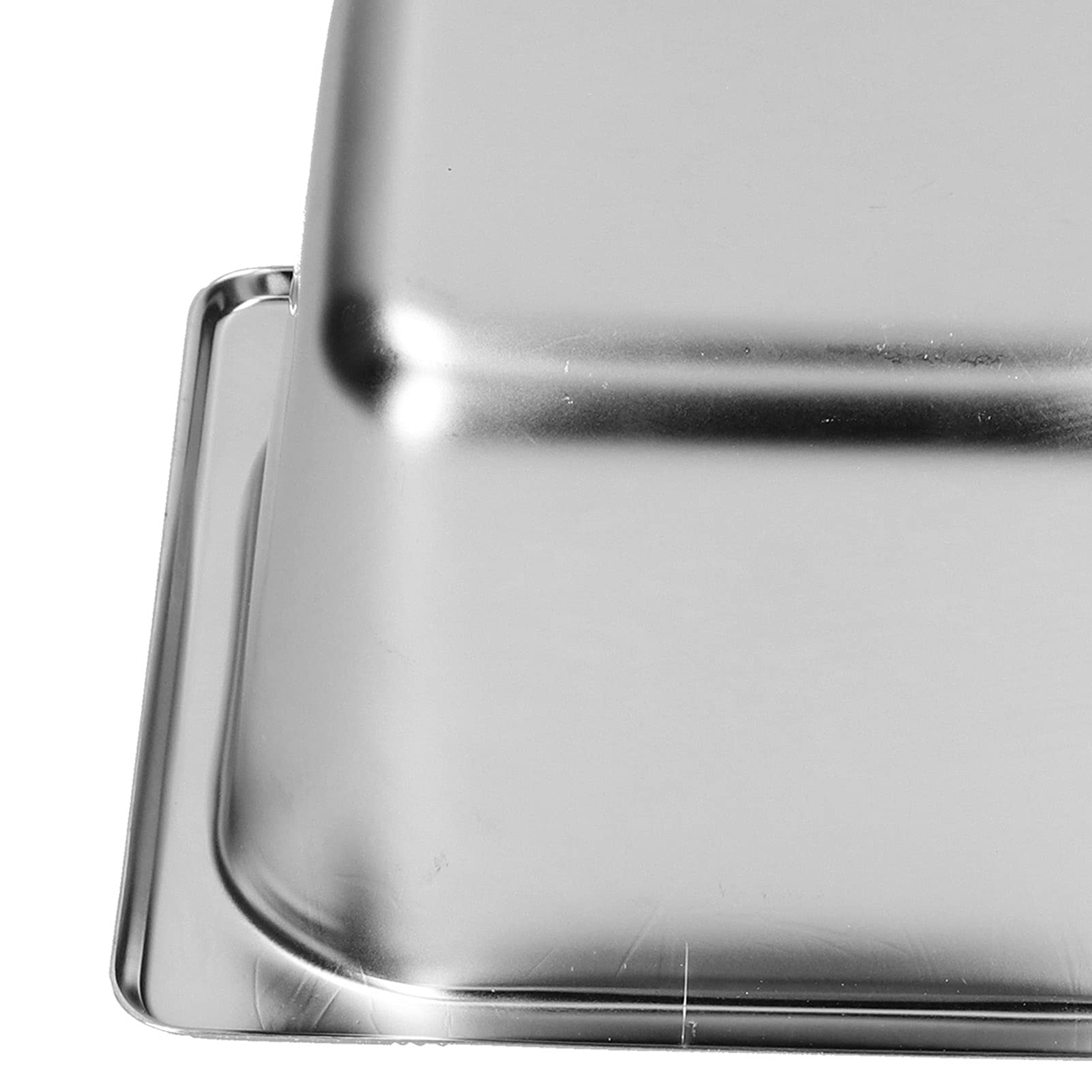 Crazy Sales Stainless Steel Buffet Server, Stainless Steel Basin Easy to Hold for Home Canteen Meal Hotels Kitchens