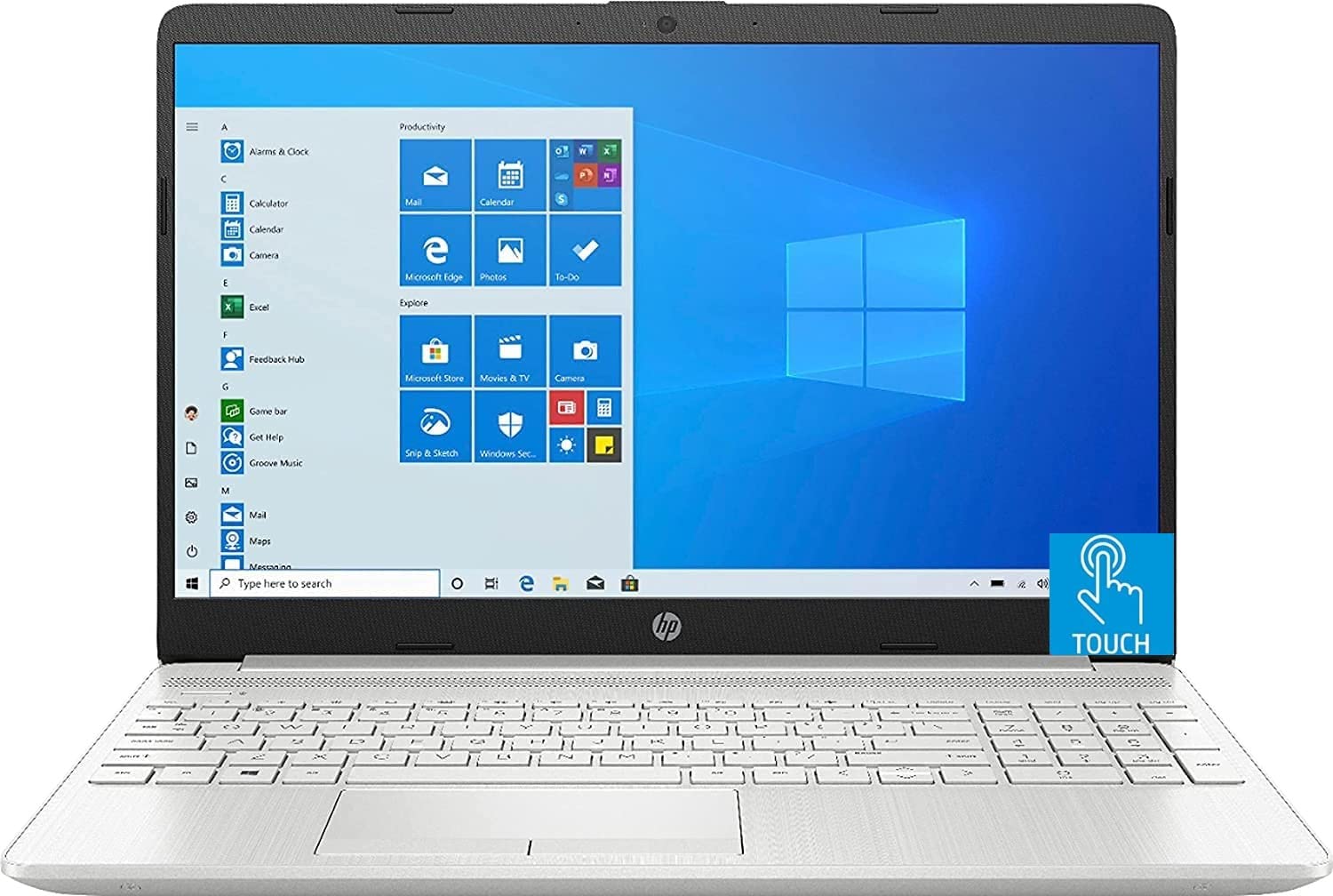 HP 17.3” HD+ Touchscreen Laptop, 11th Gen Intel i5-1135G7 Processor, NVIDIA GeForce MX350 2GB Graphics, 16GB RAM, 256GB SSD + 1TB HDD, Backlit Keyboard, Webcam, Bluetooth, DVD-RW, Windows 11 Home