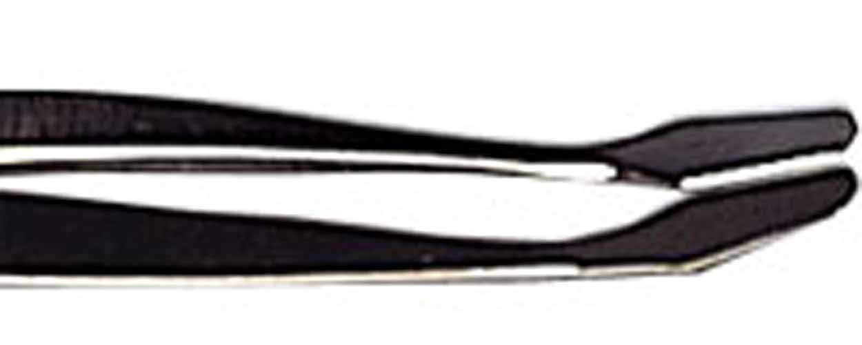 Stamp Tongs 6" Solingen Steel - Spade Tip Bent Angle from SAFE