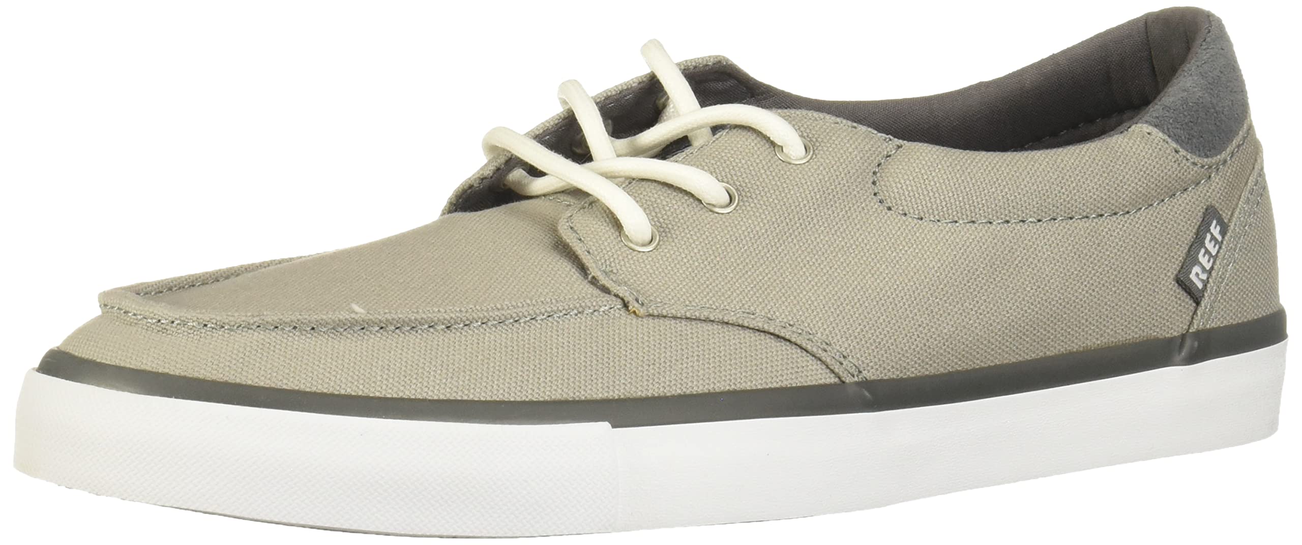 Reef Men's Shoes, Reef Deckhand 3, Grey/White, 11