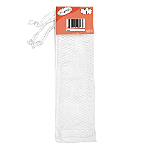 Happy Wings Refillable Nyjer/Thistle Empty Sock - Pack of 3 I Bird Feeder