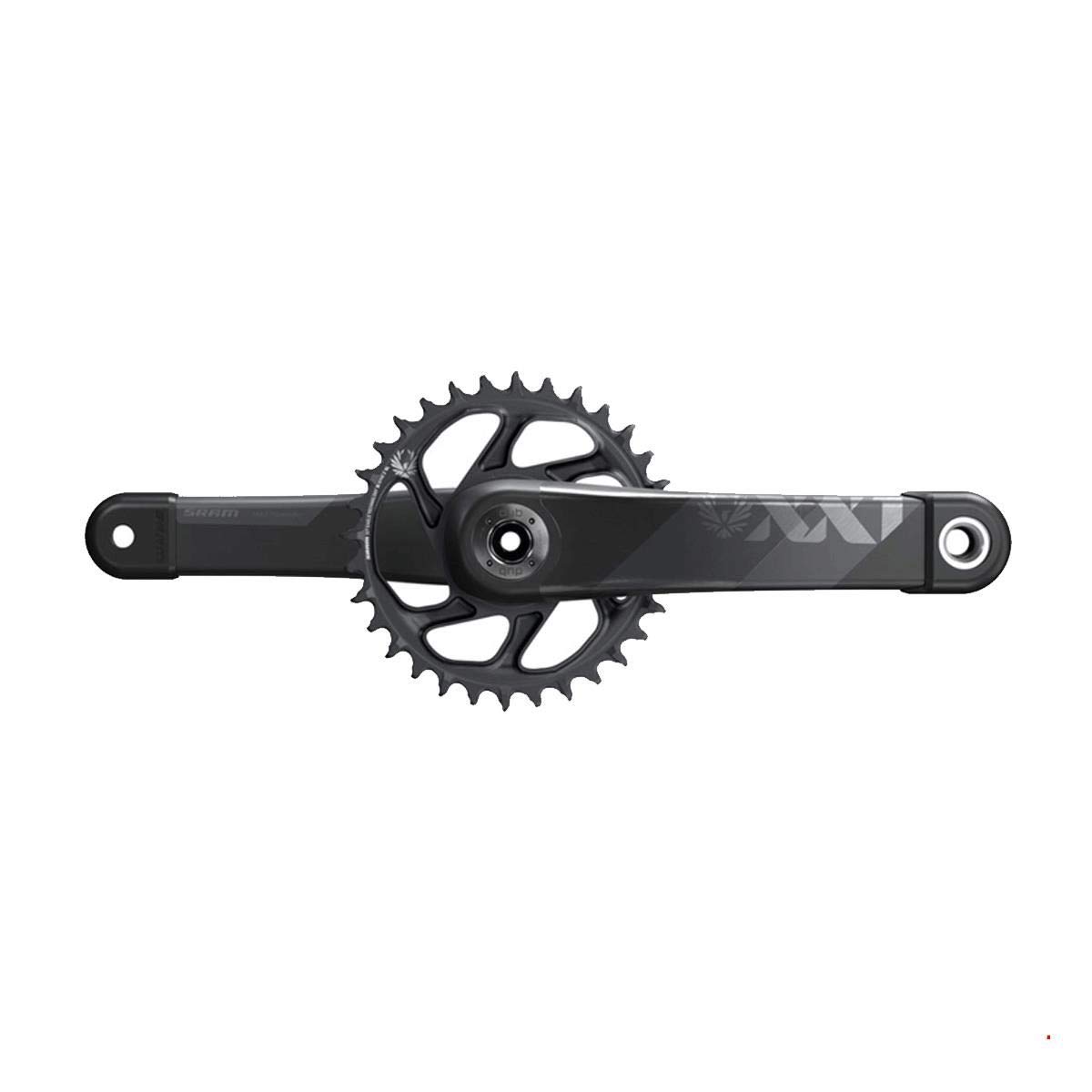 SRAM XX1 Eagle AXS Boost Crankset - 170mm, 12-Speed, 34t, Direct Mount, DUB Spindle Interface, Gray