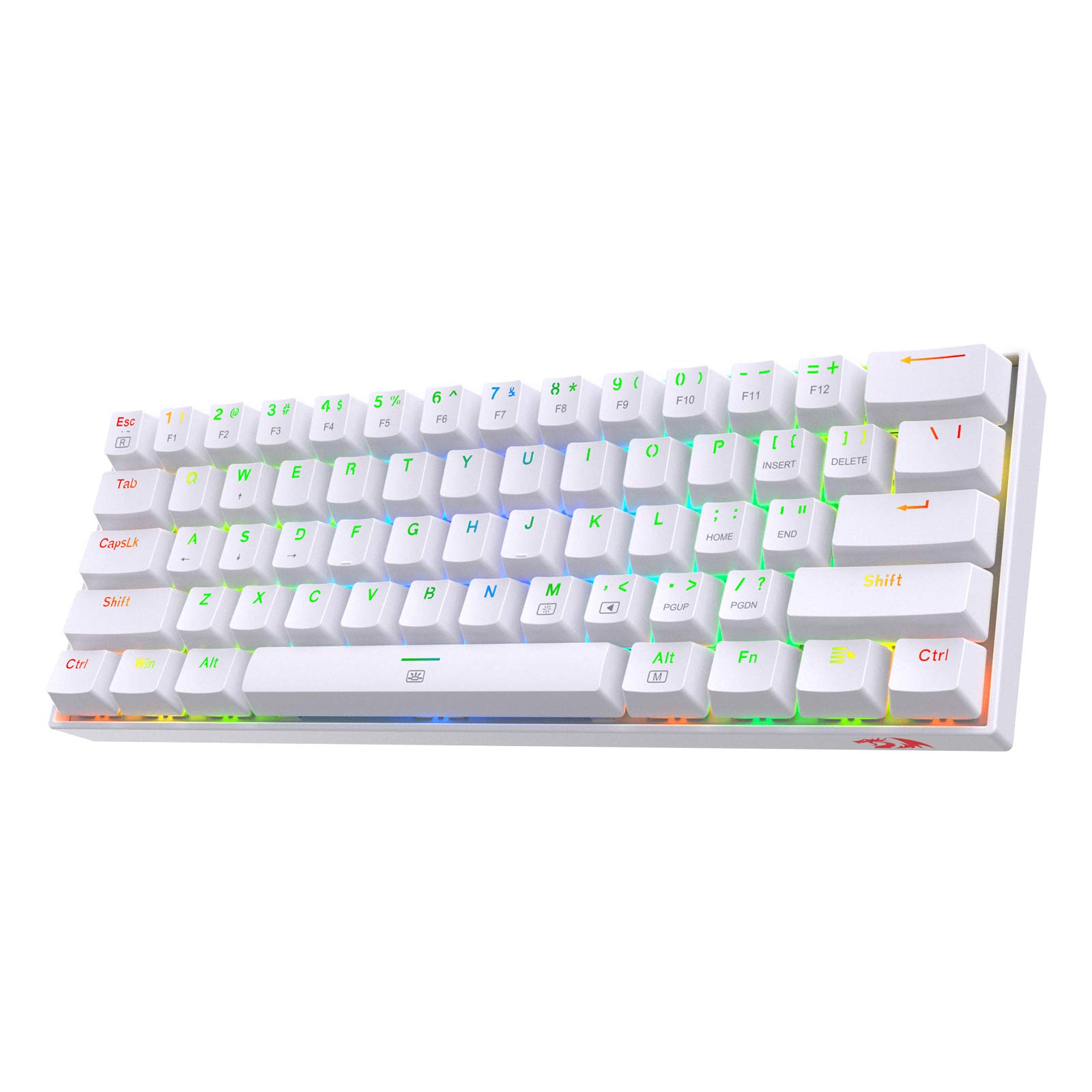 Redragon 60% Gaming Keyboard & A113 Hot-swap Mod Mechanical Switches (24pcs) Bundle