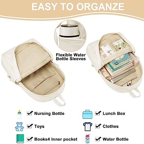 LOIDOU Backpack for Teen Girls Middle-School Primary Elementary Bookbags 17inch Kids Backpack Women laptop Backpack Lightweight Casual Daypack