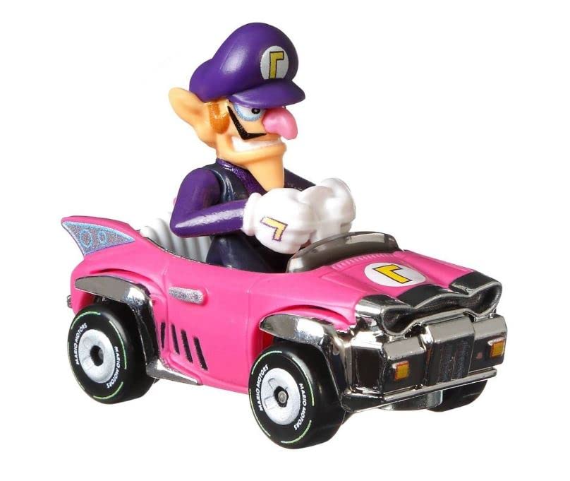 Hot Wheels Mario Kart 8 Vehicle Race Car Character Kart Glider Collector Set