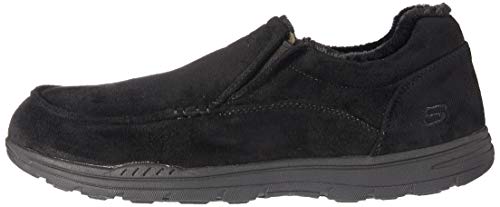 Skechers Men's 66445 Expected X Slipper, Black, 9 Medium US