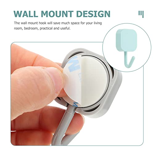 Homoyoyo 60pcs Sticky Key Holder Hooks Entryway Coat Xcm Self Hangers Heavy Office for Nail Hanging Hallway Utility Multipurpose Towel Square Bags Coats Bathroom Hat on No Drilling Wall