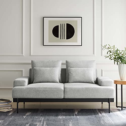 Modway Proximity Love Seats, Light Gray
