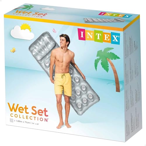 Intex 18-Pocket SUNTANNER, Clear Top/Silver Bottom