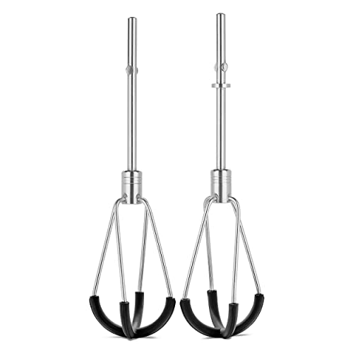 KitchenAid Cordless Variable Speed Hand Blender - KHBBV53 & KHMFEB2 Flex Edge Beater Accessory for Hand Mixer, One Size, Stainless Steel