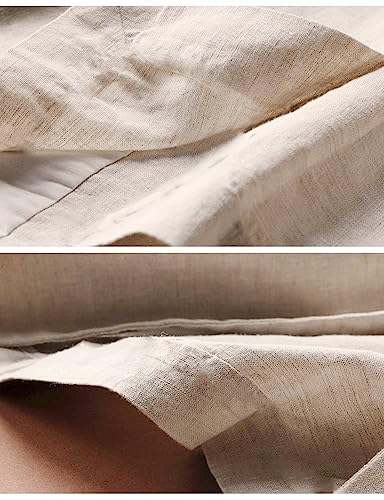 Linen Blazer Women Summer Lightweight Jacket Womens Blazers for Work Casual Outfits Suit Jackets(Beige, L)