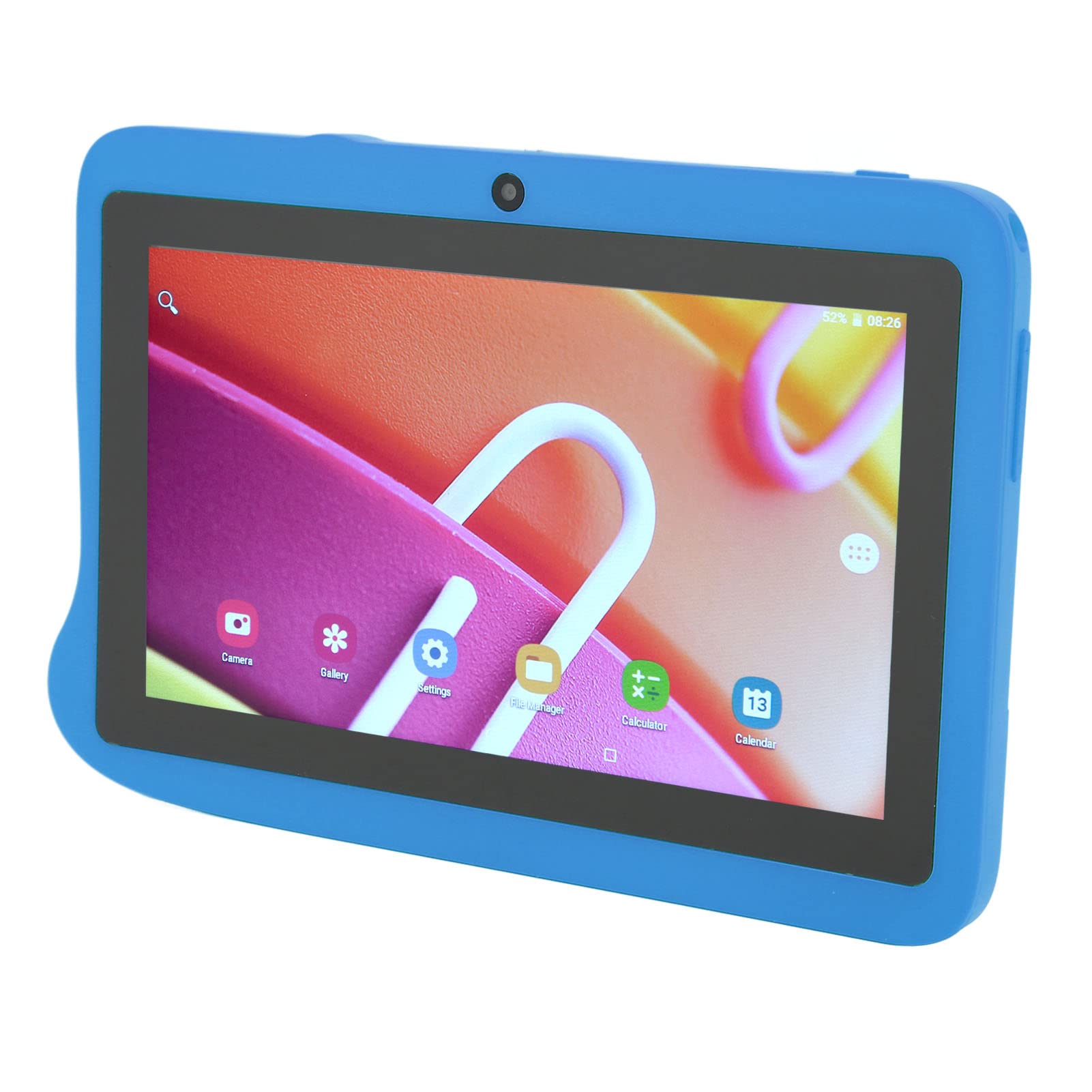 HD Tablet, US Plug 100240V 7in 1960x1080 IPS Kids Tablet 2.4G 5G WiFi for Reading for 10.0 (Blue)
