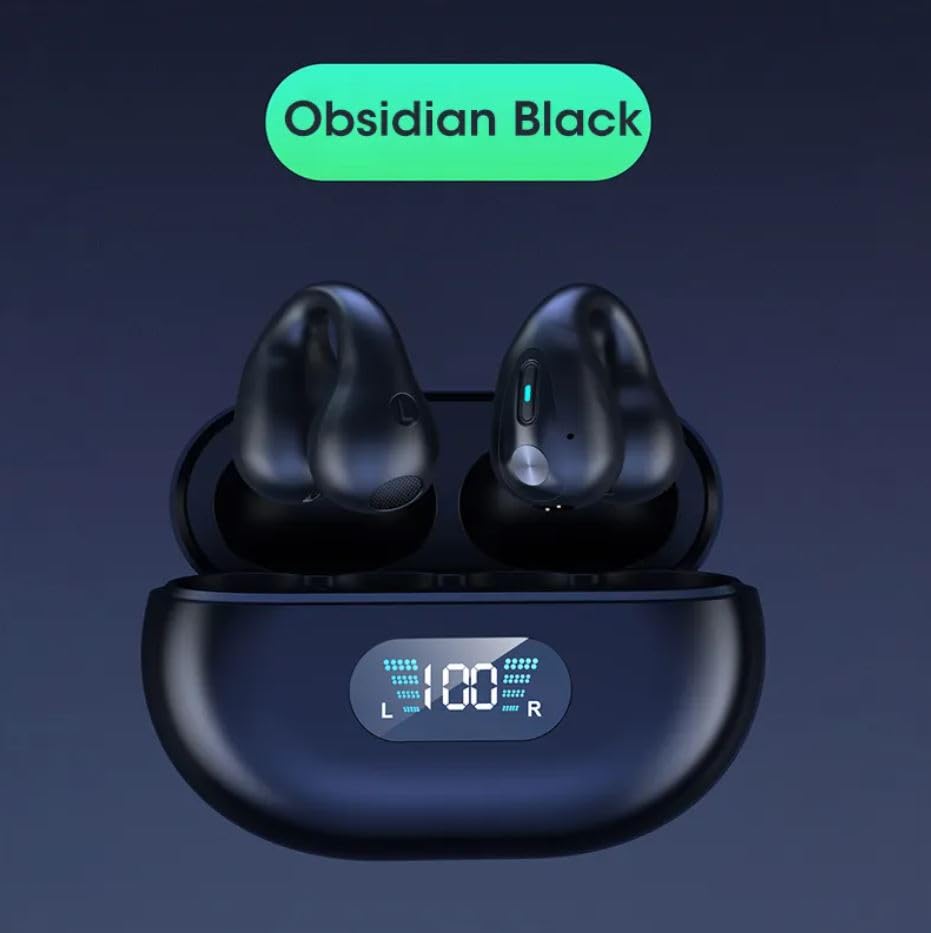 Livem Wireless Earbuds Bluetooth 5.3 Headphones 60H Playtime with Charging case IPX7 Waterproof 2023 LED Digital Display Wireless Earphone with Mic Ear Buds for Sport Cycling Workout Running