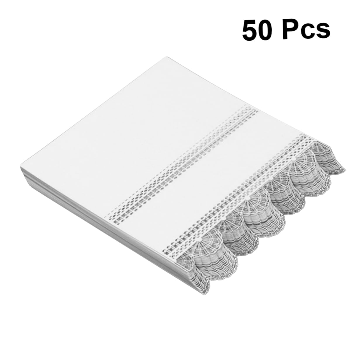 MERRYHAPY 50pcs Table Tent Cards Blank Cards Hollow Out Wedding Invitation Wedding Table Name Party Place Name Greetings Place Cards Table Place Pretty White Reception Table