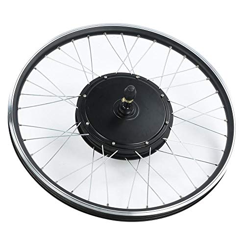 Ebike Conversion Kit, 48V 1500W 20" Electric Bicycle Cycle E Bike Motor Kit Bike Accessories Set Powerful Motor E-Bike Conversion w/LCD Display for Mountain Bike(Cassette flywheel)