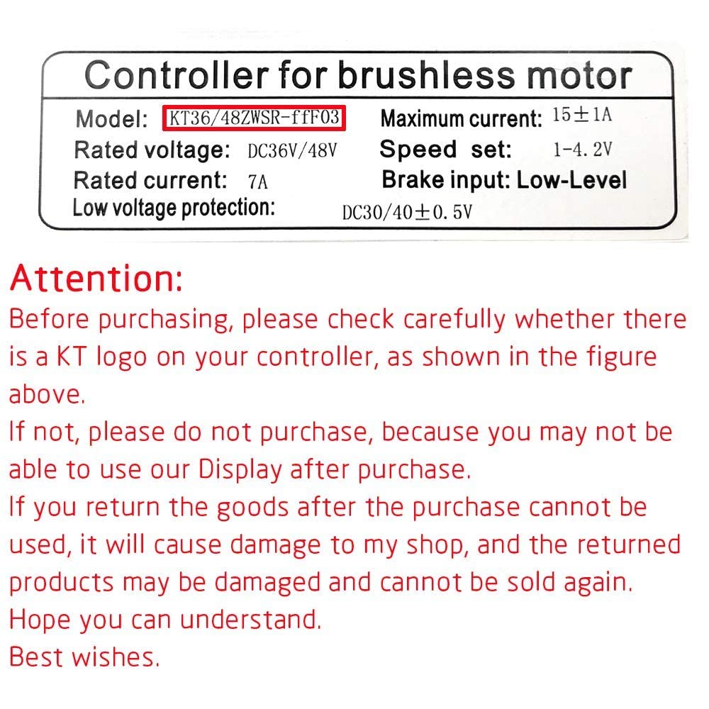 Ebike LCD Display Mini KT-LCD4 Instrument Compatible 24V/36V/48V/52V KT Controller System Electric Bicycle Conversion Kit