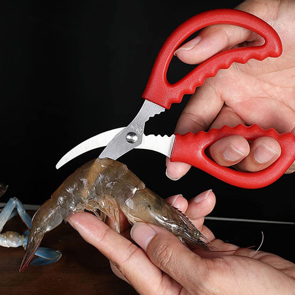 Hemoton 1 Set 8pcs Crab Eating Tool Lobster shellers Crab Leg Forks Lobster Picks Crab Tool Lobster Shell Opener Shrimp Lobster Utensils Seafood Utensils shelled Stainless Steel Appliance