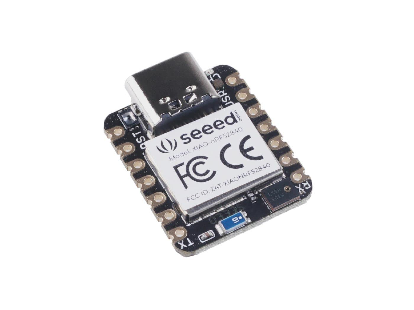 Seeed Studio XIAO nRF52840 Sense - Supports Arduino/CircuitPython - Bluetooth5.0 NFC with Onboard Antenna, MCU with 6-axis IMU Works with Amazon Sidewalk.