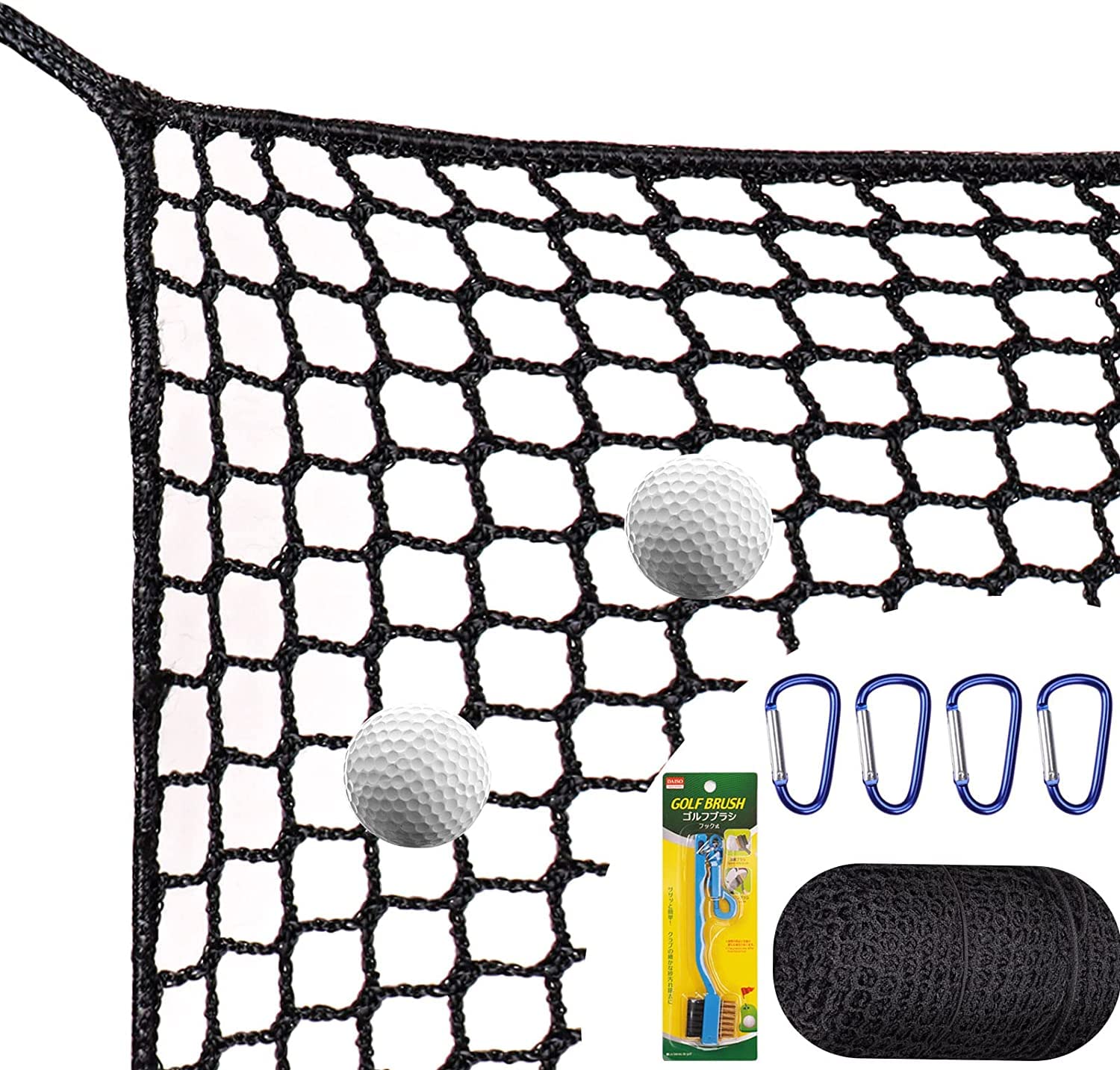 Golf Netting、Golf Ball Hitting Netting、Golf Barrier/Practice Netting,wear-Resistant and Durable Nylon Sports Netting,10 X 15 Ft