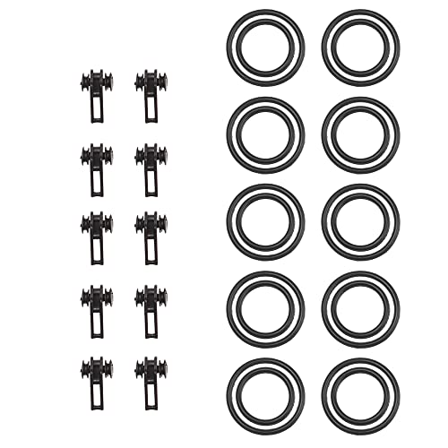 Fishing Hook Secure Keep Durable Jig Hooks Safe Keeping Fishing Accessories Angling Supplies Fish Tackle for Fishing Rod Tool 10Pcs/Pack (Color : 2)