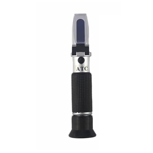 KYKYK Refractometer, Salinity Refractometer 0-10% 1.000-1.070SG Optical Salometer for Seawater Marine Aquaculture Food Salt Tester for Fruit, Homebrewing, Juice, Vegetables