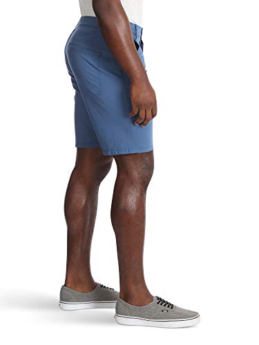 Wrangler Authentics Men's Performance Comfort Flex Flat Front Short, Galaxy Blue, 42