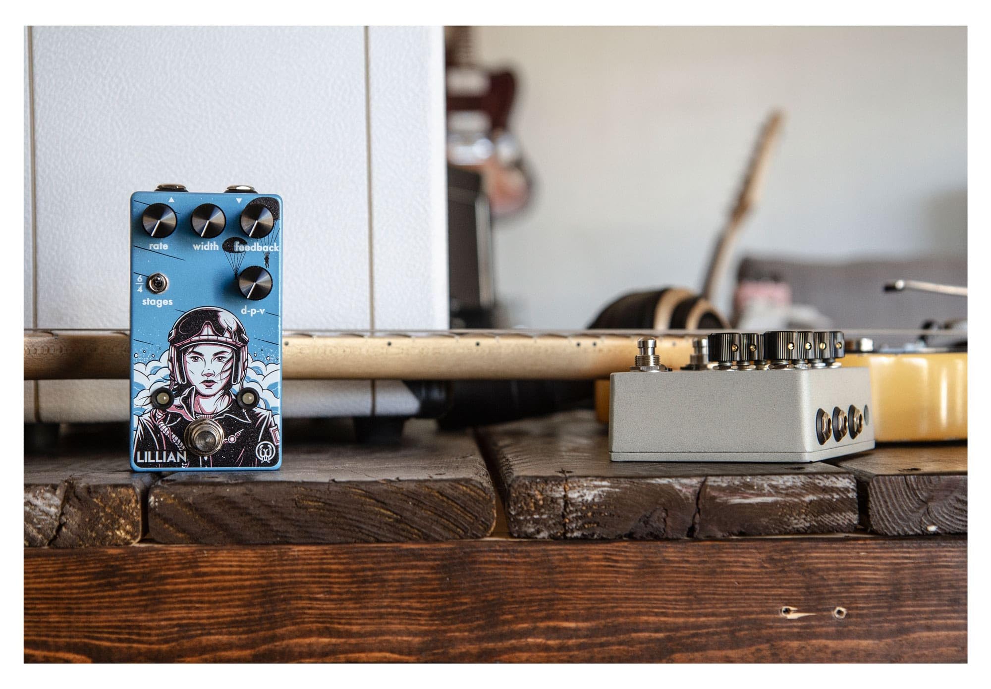 Walrus Audio Lillian Multi-Stage Analog Phaser, Purple (Gear Hero Exclusive)