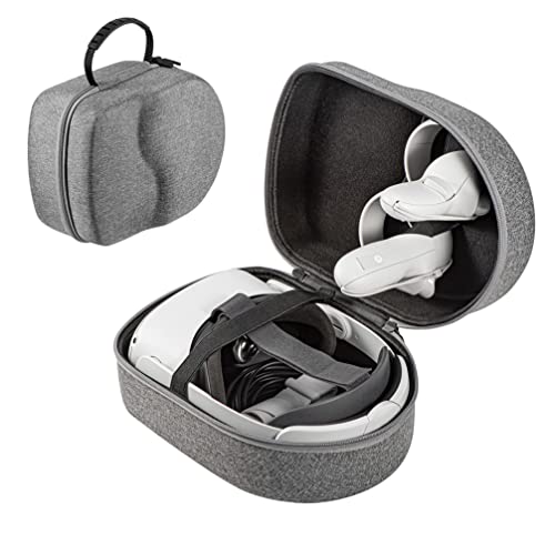 Hand-held storage bag Compatible For Oculus Quest2 VR hand-held protective bag suitable for glasses all-in-one game console