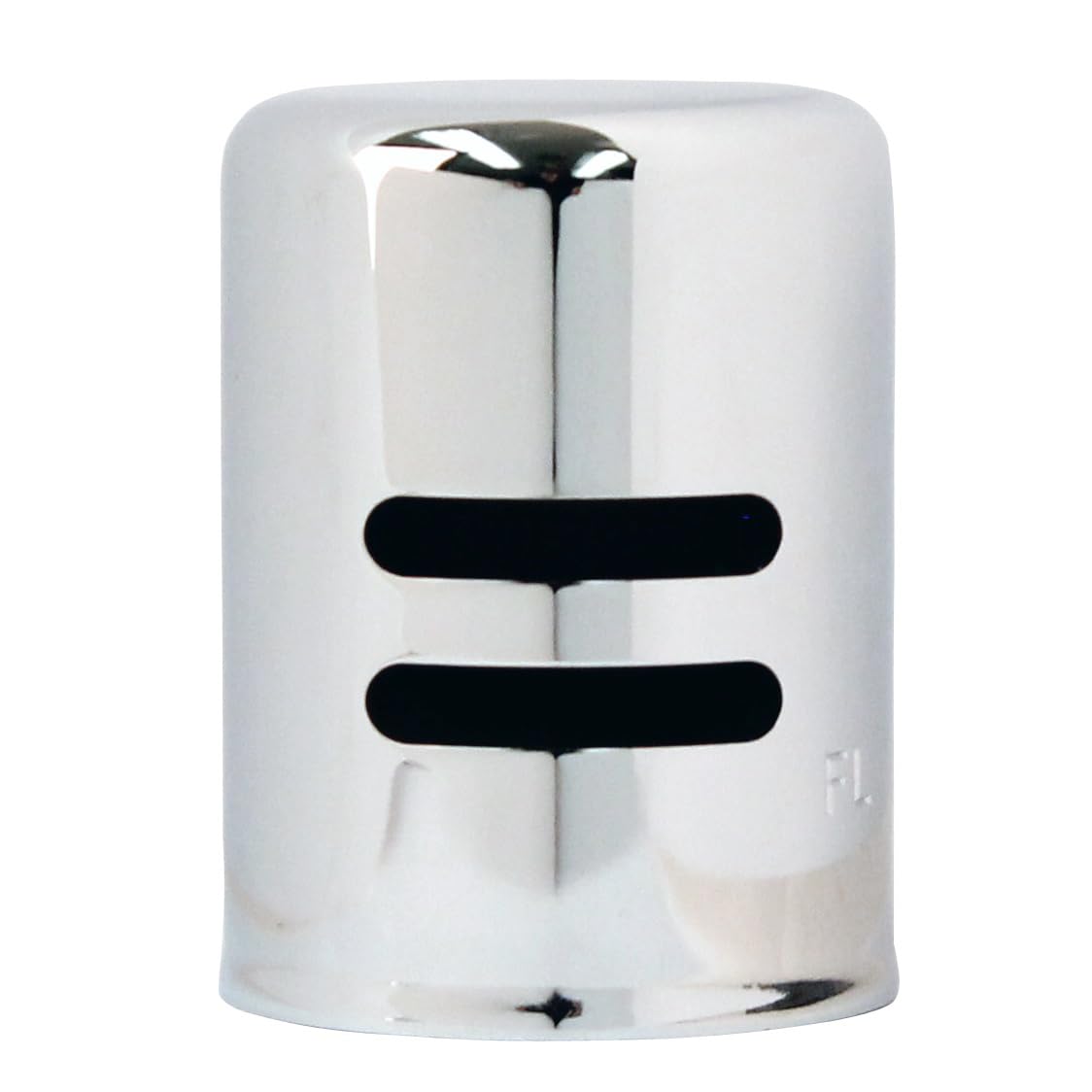 Westbrass D201-26 1-5/8" x 2-1/4" Soild Brass Air Gap Cap Only, Non-Skirted, 1-Pack, Polished Chrome