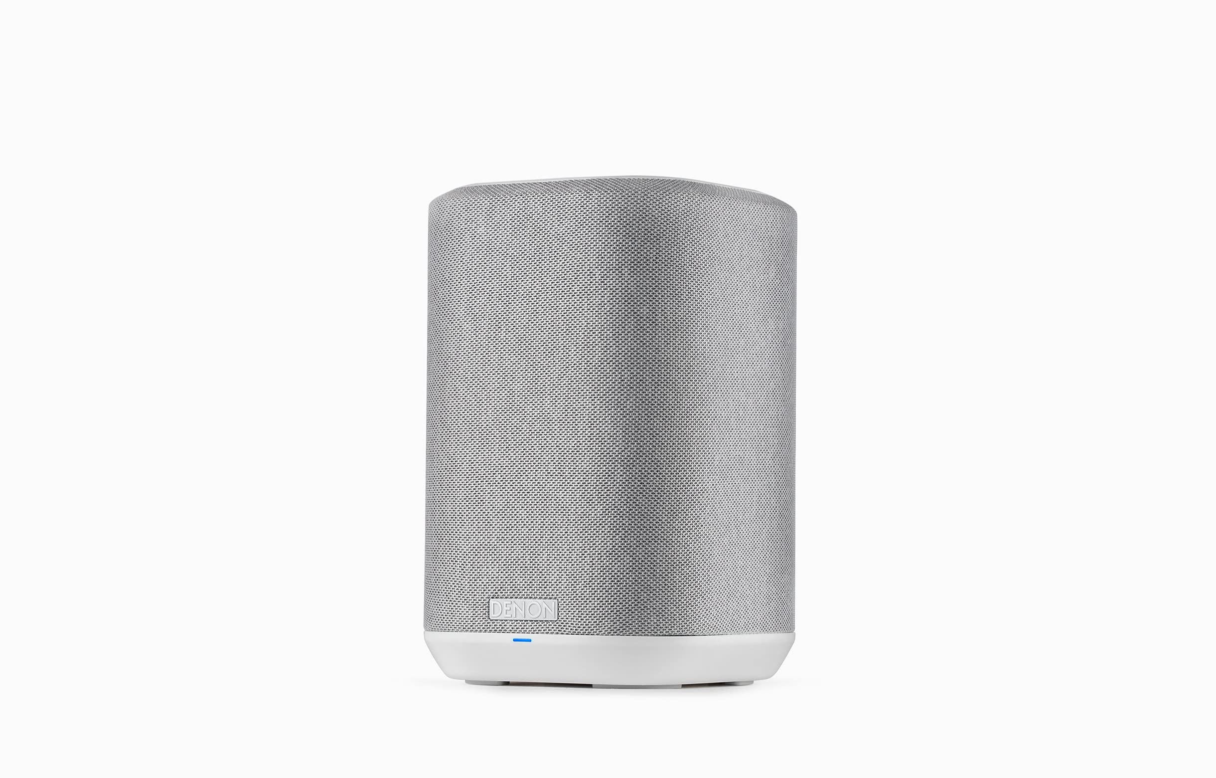 Denon Home 150 Wireless Smart Speaker – Compact Design, Wi-Fi & Bluetooth, HEOS Built-in, Alexa Built-in, Siri & AirPlay 2, Spotify Connect, Multi-Room Support, White