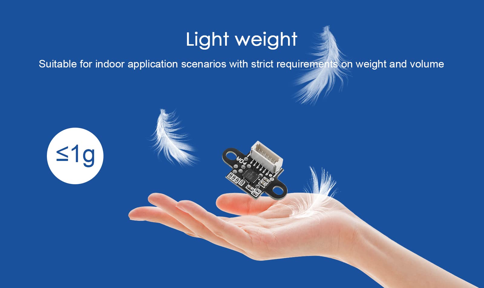 youyeetoo TF-LC02 Lidar Ranging Module 3-200CM Small Light Easy Install UART IIC Arduino Raspberry Pi Robot Car Drone Smart Home