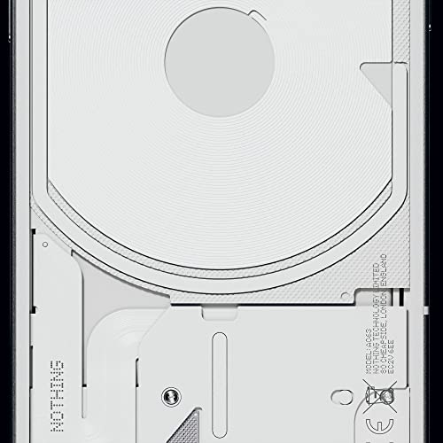 Nothing Phone1 5G Dual 256GB 8GB RAM Factory Unlocked (GSM Only | No CDMA - not Compatible with Verizon/Sprint) β White